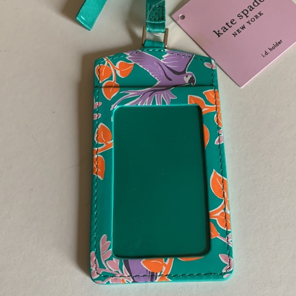 kate spade | Accessories | Kate Spade Bird Party Id Holder | Poshmark